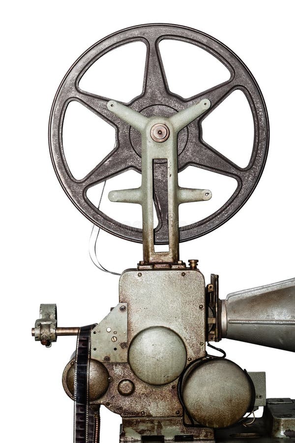 Old movie projectors stock image. Image of mechanism - 20831553