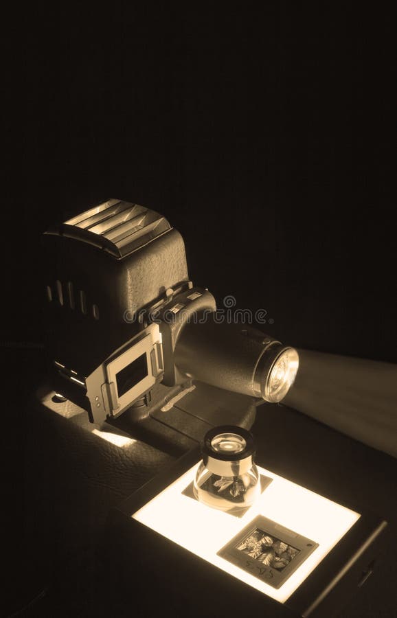 Old Projector & Slides stock photo. Image of vintage - 953230