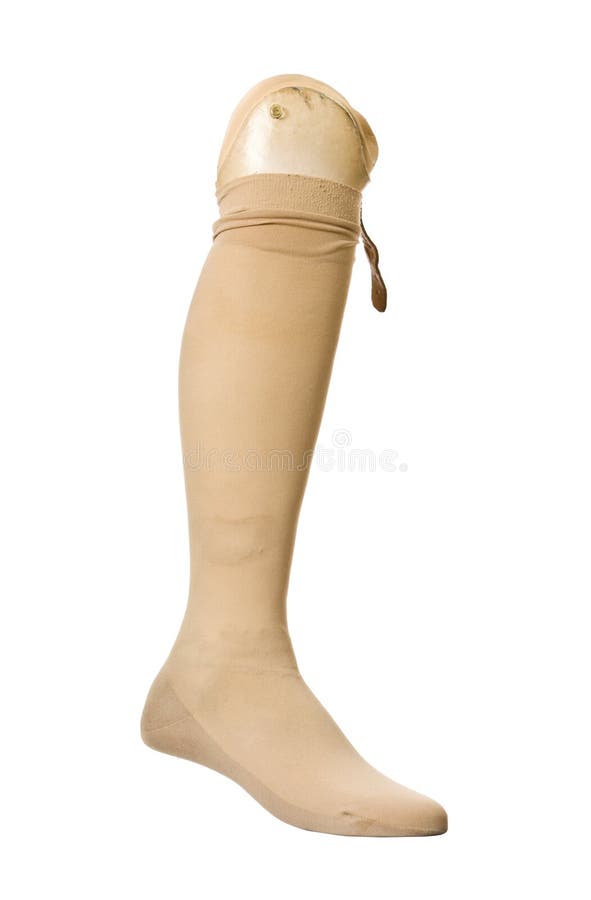 Old prosthetic leg stock image. Image of time, fashioned - 12253125
