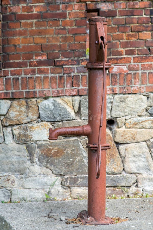 Old pump stock photo. Image of outdoor, rusty, object - 54924850
