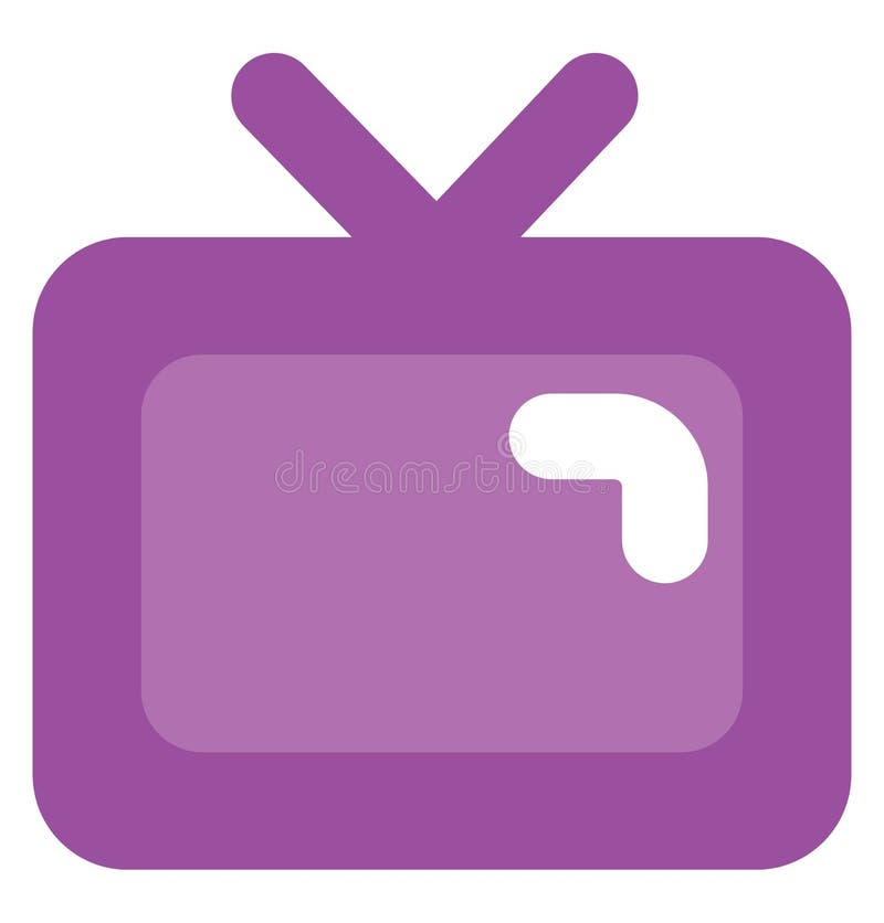 Purple Tv Stock Illustrations – 2,202 Purple Tv Stock Illustrations ...