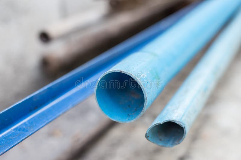 Old PVC Water Pipe Close Up Texture Background Stock Photo - Image of ...