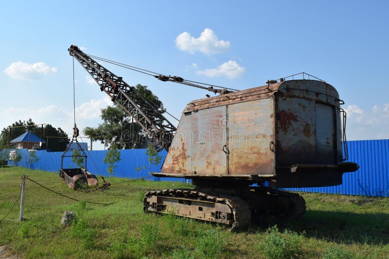 Old Dragline Excavator Stock Photos - Free & Royalty-Free Stock Photos ...