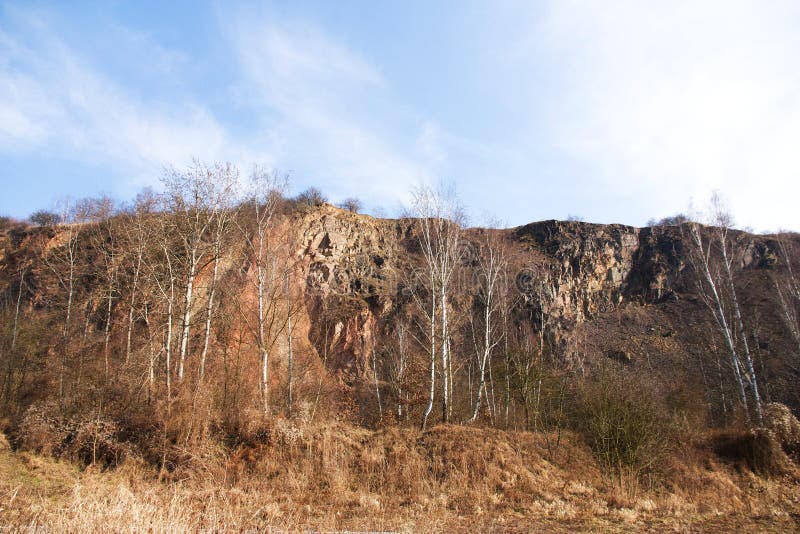 Old quarry stock image. Image of tree, forest, geology - 38327639