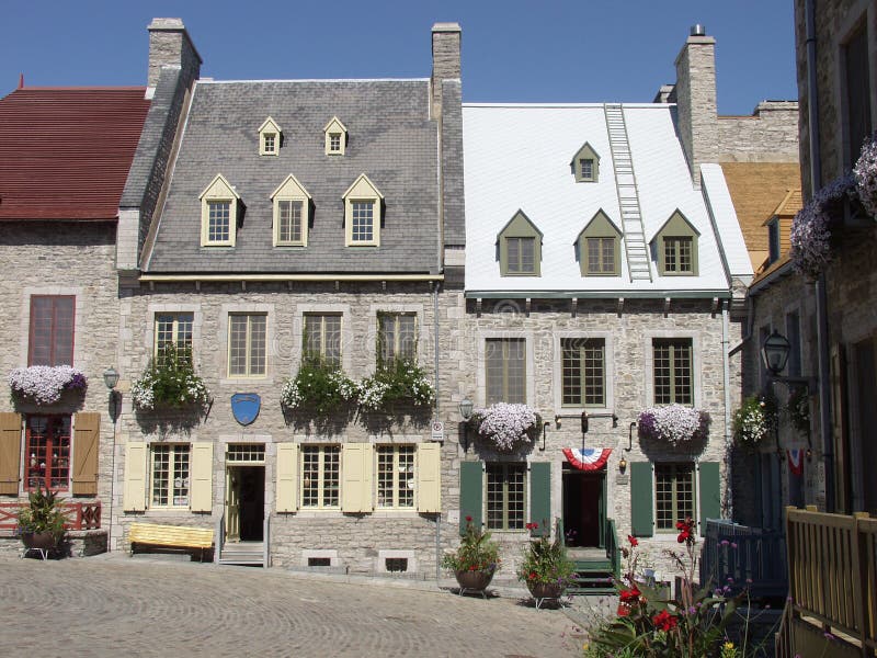 Old Quebec stock image. Image of destination, traditional - 1181745