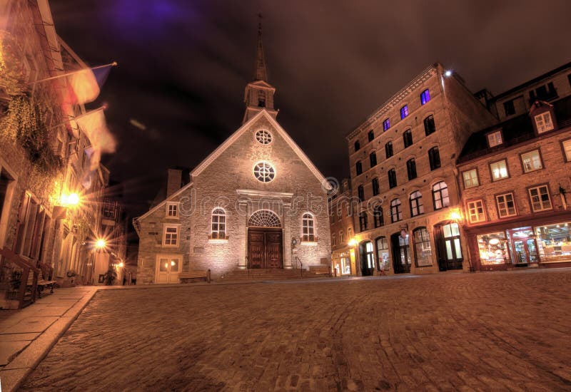 Old Quebec stock photo. Image of north, historic, castle - 10940164