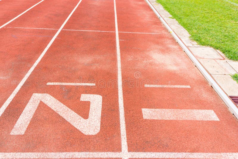 Old racetrack at the park stock image. Image of athletics - 285779595