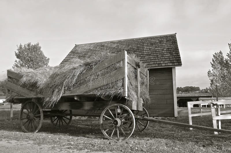 Old Rack Loaded Loose Hay Stock Photos - Free & Royalty-Free Stock ...