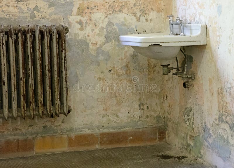 Old Radiator and Sink in an Empty Historic Home Editorial Photography ...