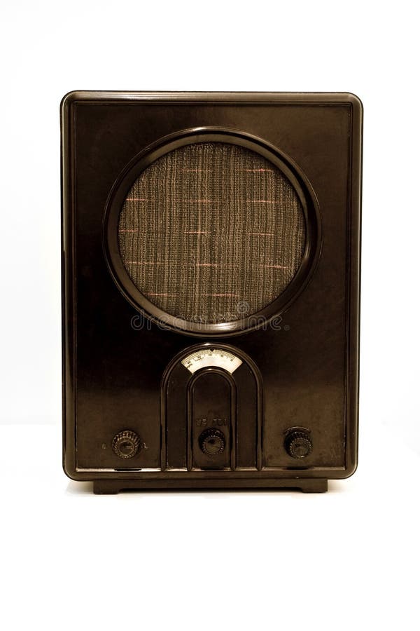 Old Radio stock image. Image of dial, sound, wireless - 3598509