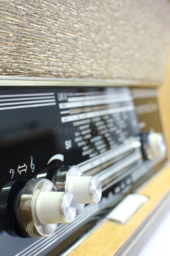 Old radio buttons stock image. Image of deejay, communicate - 27961129
