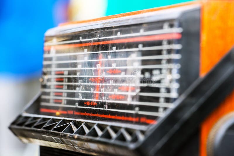 Old radio dial stock photo. Image of dial, radio, oldies - 98461426