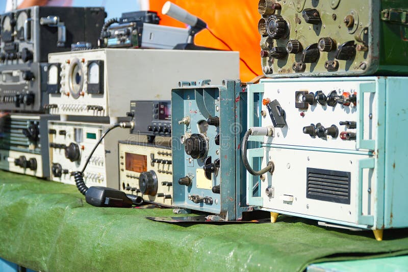 Ham Radio Operator stock photo. Image of transmission - 79102822