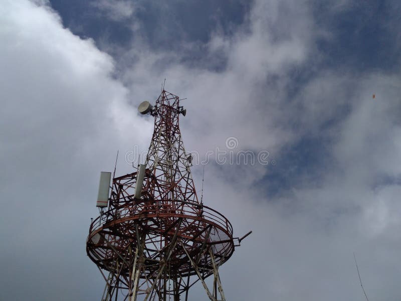 Old Radio Transmitter Tower Stock Image - Image of radio, tower: 262409809