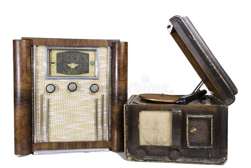 Old Radios stock image. Image of communication, media - 43031017