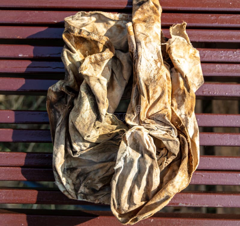 An Old Rag at a Construction Site Stock Image - Image of industrial ...