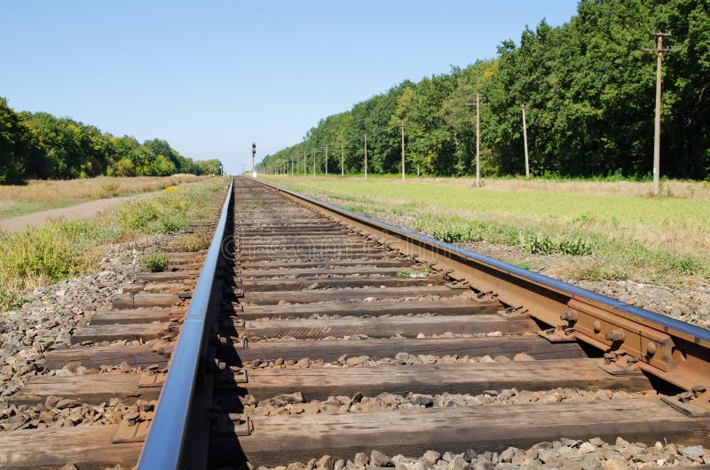 Old railroad stock photo. Image of cloud, horizon, countryside - 22892338