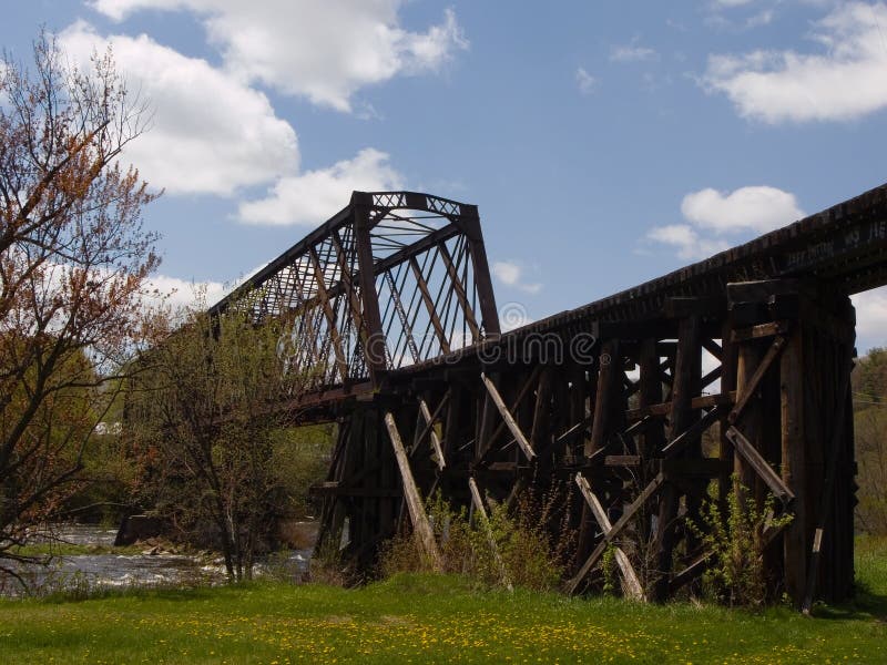 Old Railroad Bridge Picture. Image: 5319851