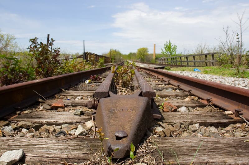 Old Railroad Tracks Picture. Image: 2352358
