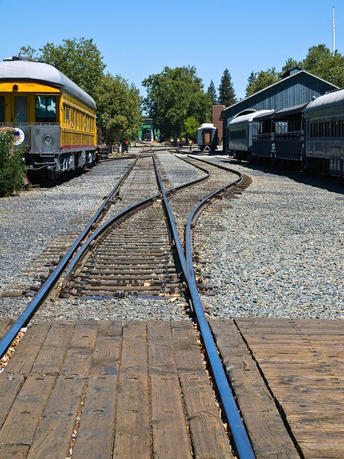 Old Railroad Tracks stock photo. Image of detail, industrial - 31363724