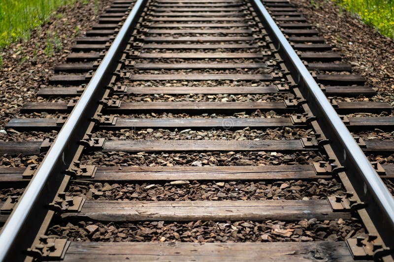 Old railroad. Train Track stock photo. Image of wagon - 323848758