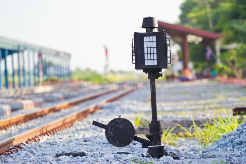 Old Railway Switching Device Stock Photo - Image of ancient, outdoor ...