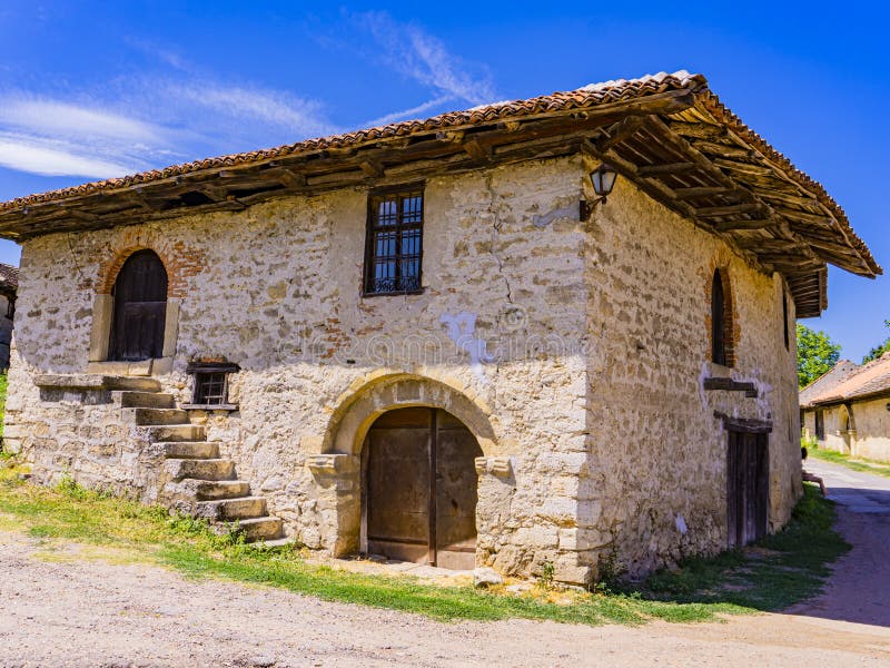 Old Rajac Wine Cellar House in Serbia Stock Image - Image of ...