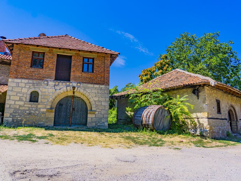 Old Rajac Wine Cellar House in Serbia Stock Photo - Image of exterior ...