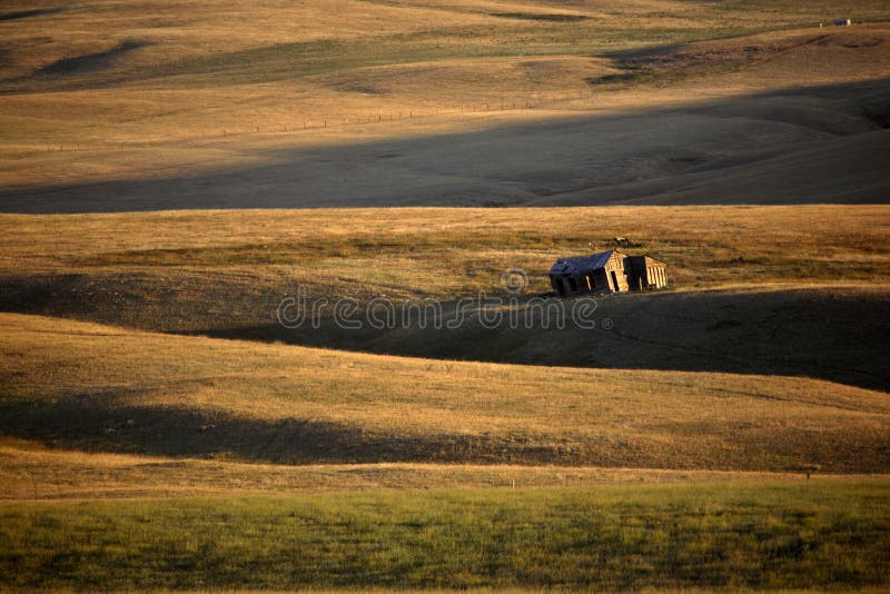 Old ranch buildings stock image. Image of fields, rural - 15786753