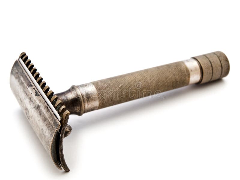 Old razor stock image. Image of peril, background, barber - 10857437