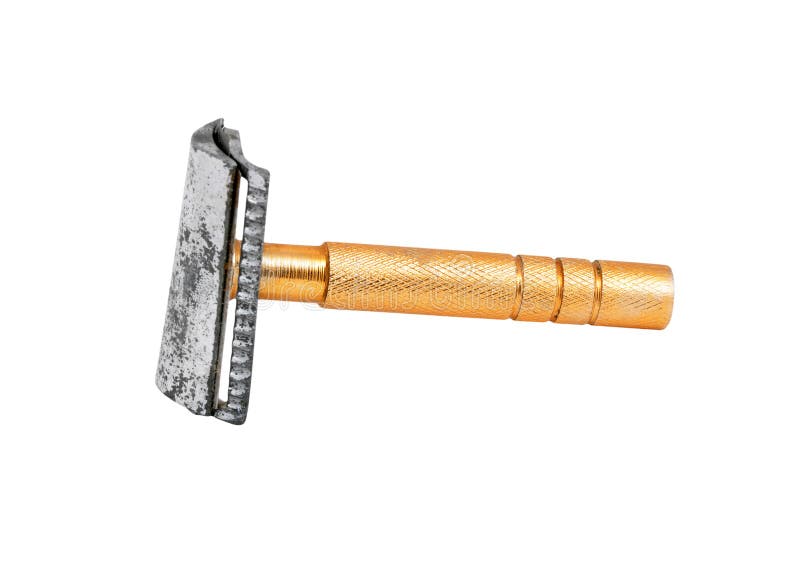 Old razor blade stock photo. Image of blade, metal, sharp - 18618882