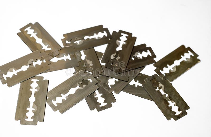 Old razor shaving blade stock image. Image of grooming - 231403835