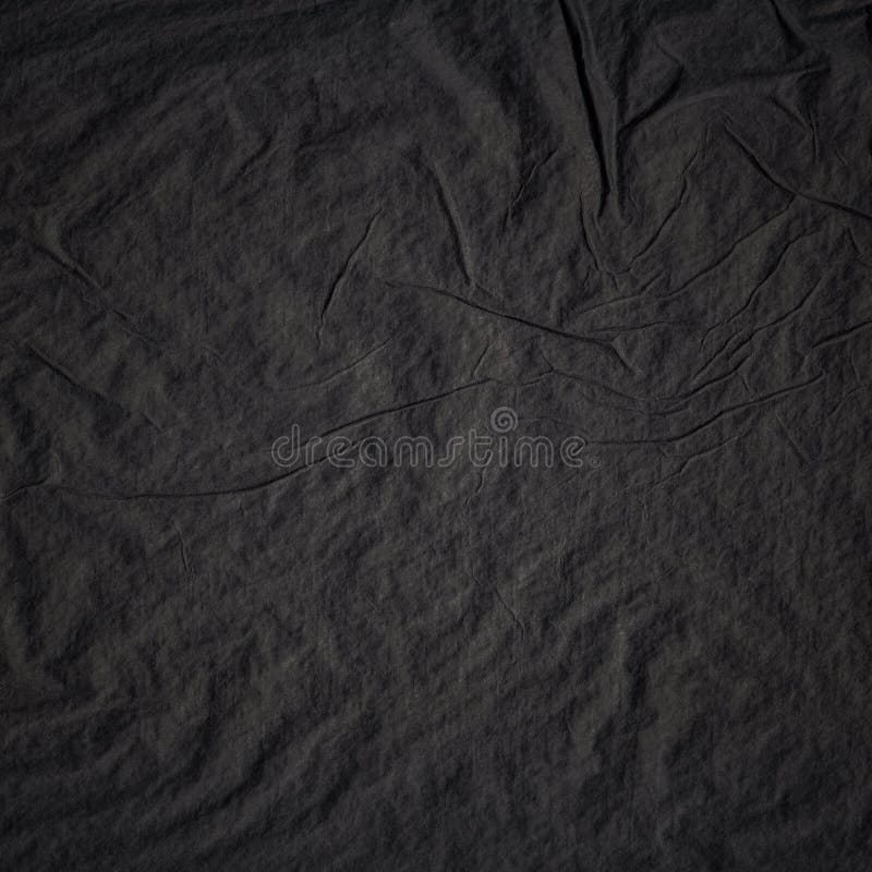 Old Recycled Dark Grey Color Crumpled Paper Texture Background Stock ...