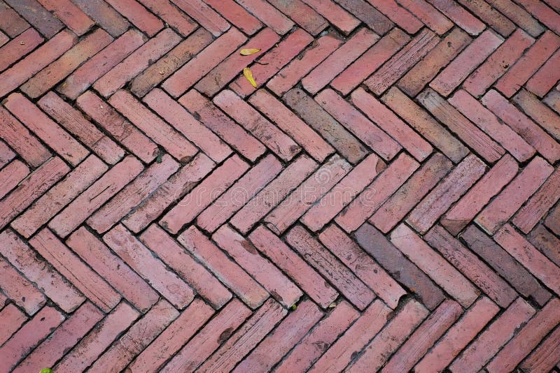 Red Brick Floor Texture
