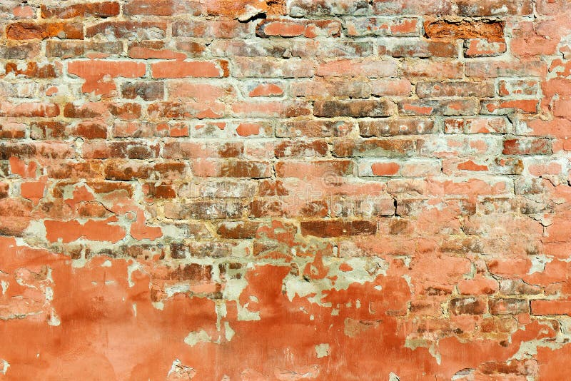 An Old Brick Wall Pattern Partially Covered with Plaster Stock Image ... An Old Brick Wall Pattern Partially Covered with Plaster Stock Image ...