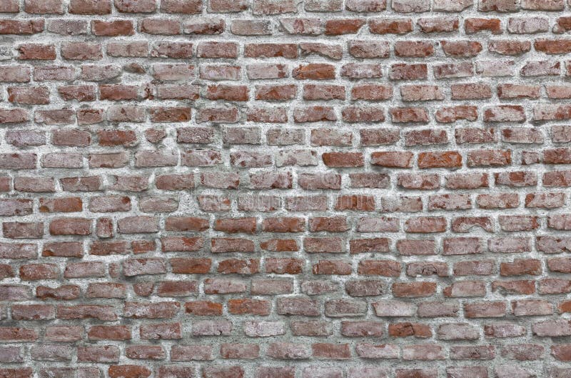 Old Red Bricks wall stock image. Image of grunge, stone - 153572689