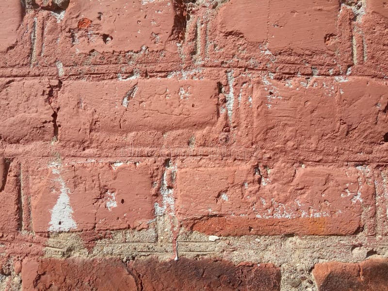 Old Brickwork Background and Texture Stock Image - Image of peeling ...