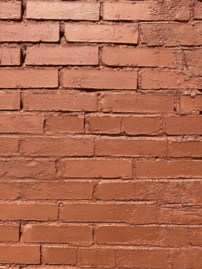 Old Red Brickwork Background Texture Stock Image - Image of weathered ...