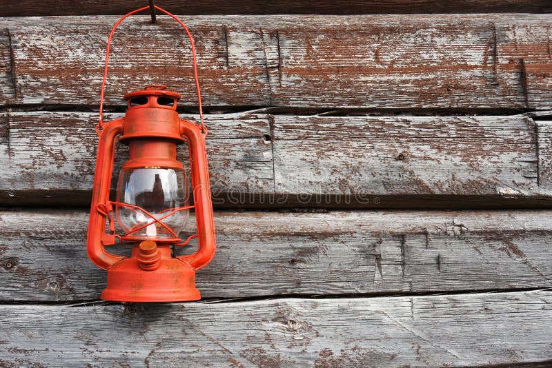 Old Red Lantern stock photo. Image of ornament, decoration - 137138632