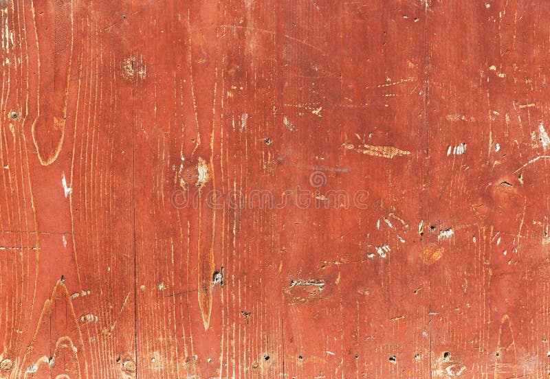 Painted Red Wood Texture