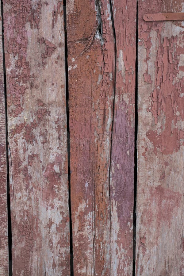 Old Red Painted Wooden Boards Stock Image - Image of background ...