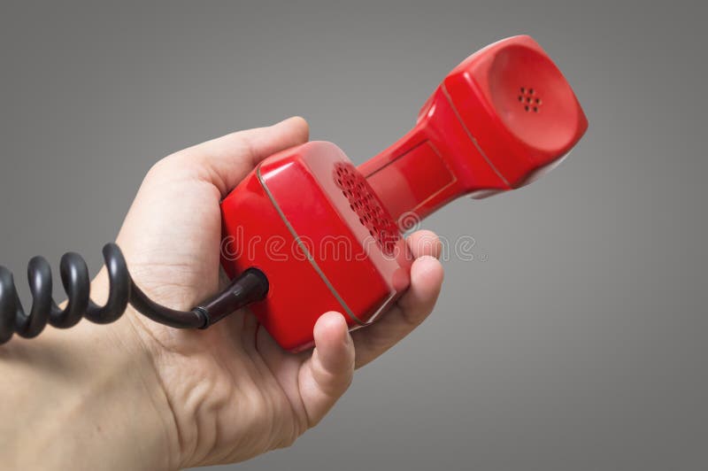 Old red phone stock photo. Image of ideas, call, communicate - 100967090