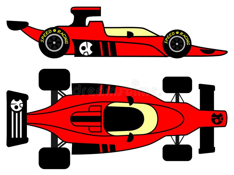 Vector Vintage Sport Racing Cars Stock Vector - Illustration of power ...