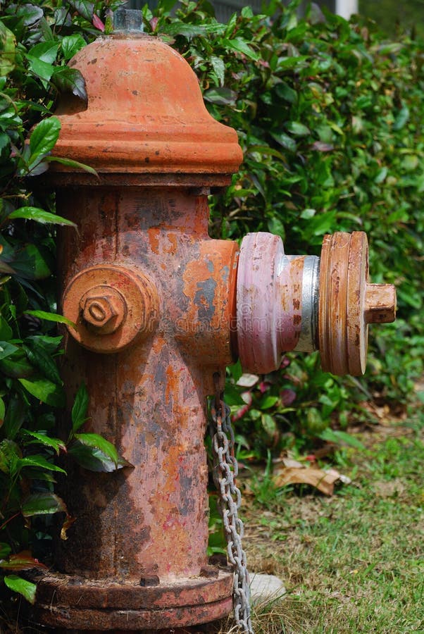Rusty Fire Hydrant stock image. Image of extinguisher - 18551177