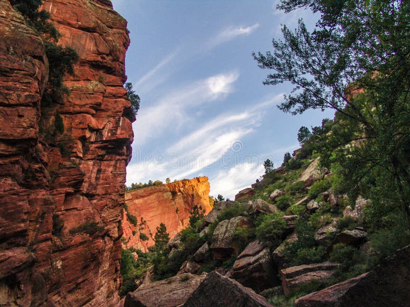 Old Red Sandstone stock image. Image of outcrop, landscape - 48807047