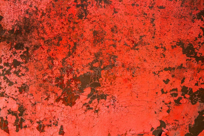 Old Red Texture. Peeling Paint Stock Photo - Image of texture, material ...