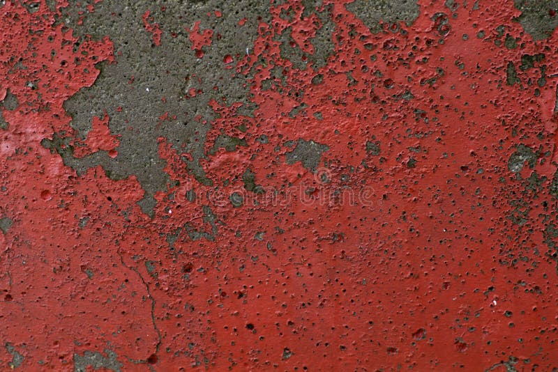 Old red wall stock photo. Image of bright, construction - 194206884