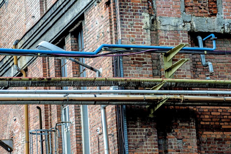 Old Refinery of the 19th Century Stock Photo - Image of design ...