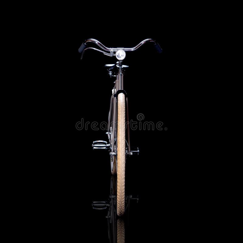 Old refurbished retro bike stock photo. Image of chain - 32037686