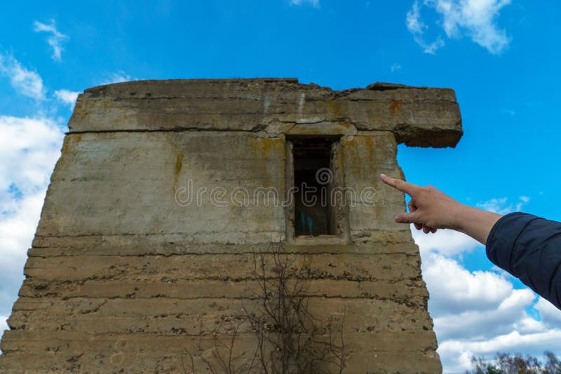 Old Reinforced Concrete Military Pillboxes and Defensive Structures ...